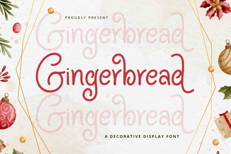 Gingerbread Font · 1001 Fonts
