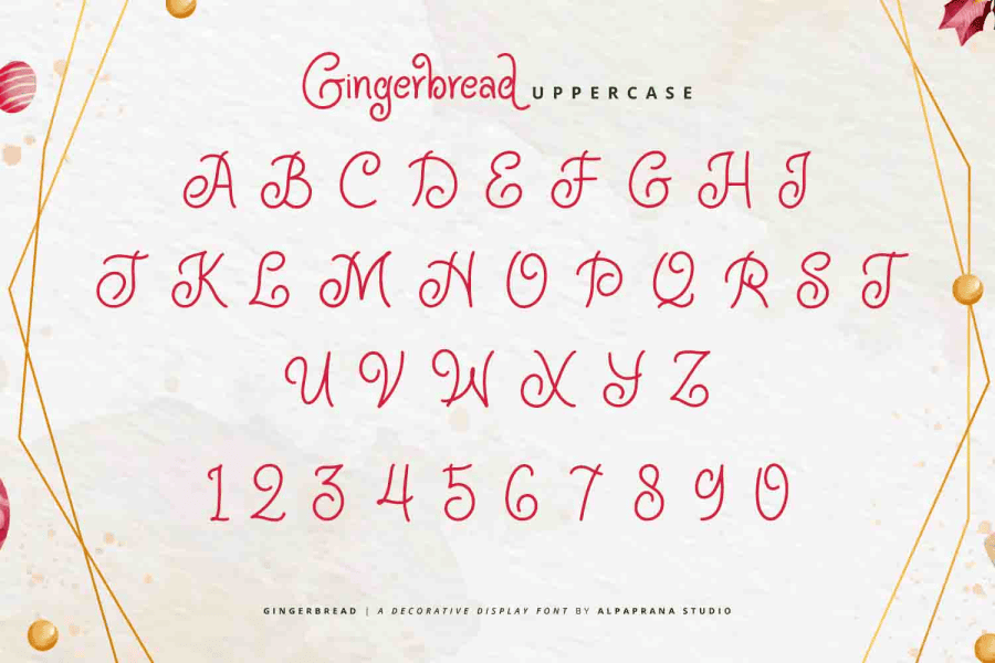 Gingerbread Font · 1001 Fonts