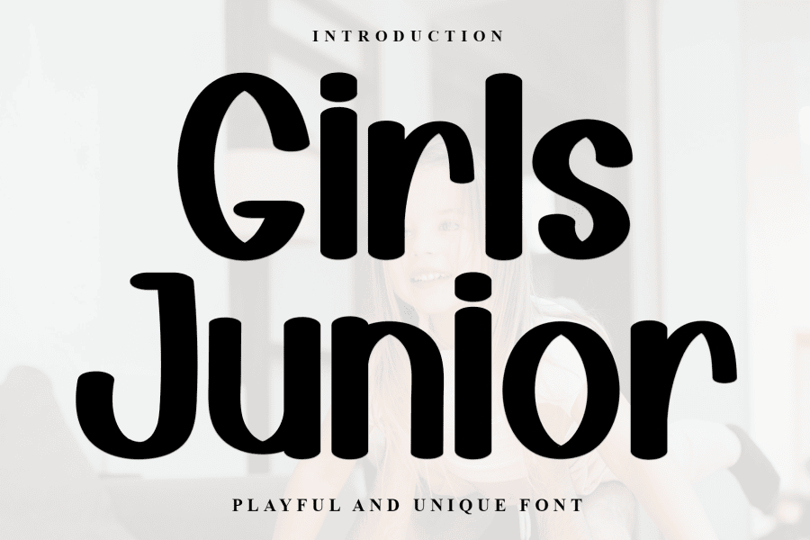 Girls Junior Font · 1001 Fonts