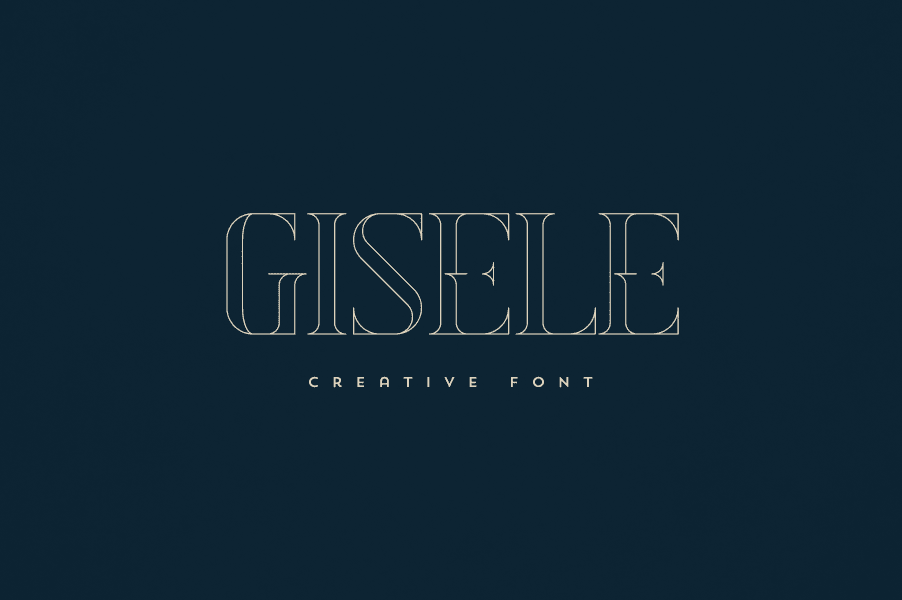 Gisele Font · 1001 Fonts