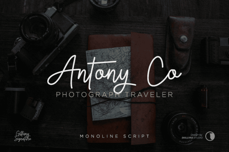 Gittany Signature Font · 1001 Fonts