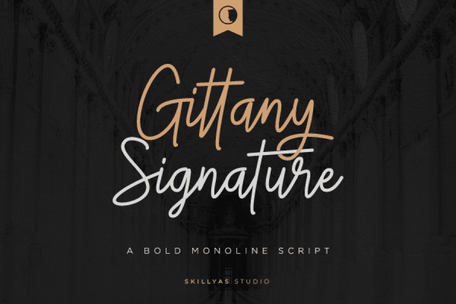 Gittany Signature Font · 1001 Fonts