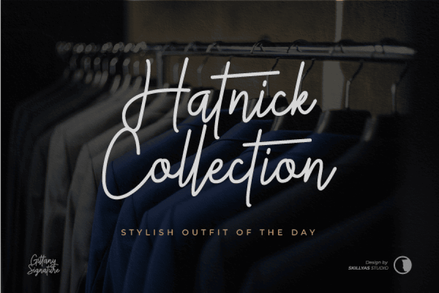 Gittany Signature Font · 1001 Fonts