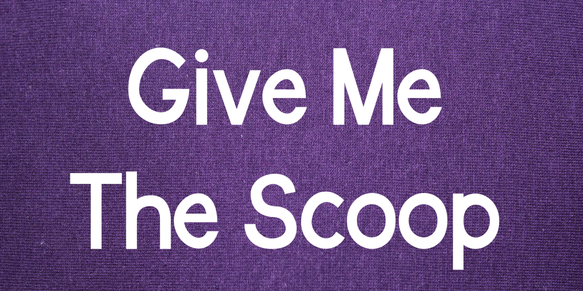 Give Me The Scoop Font · 1001 Fonts