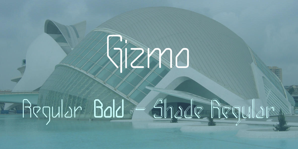 Gizmo Font Family · 1001 Fonts