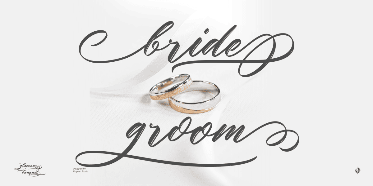 Glamour Bouquet Font · 1001 Fonts
