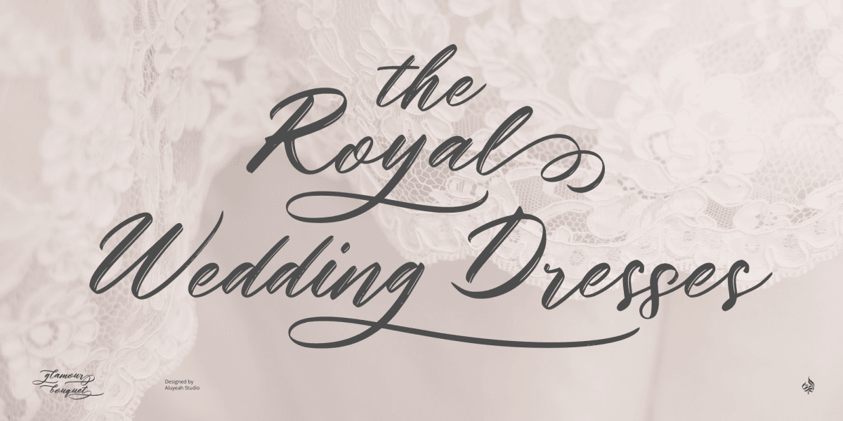 Glamour Bouquet Font · 1001 Fonts