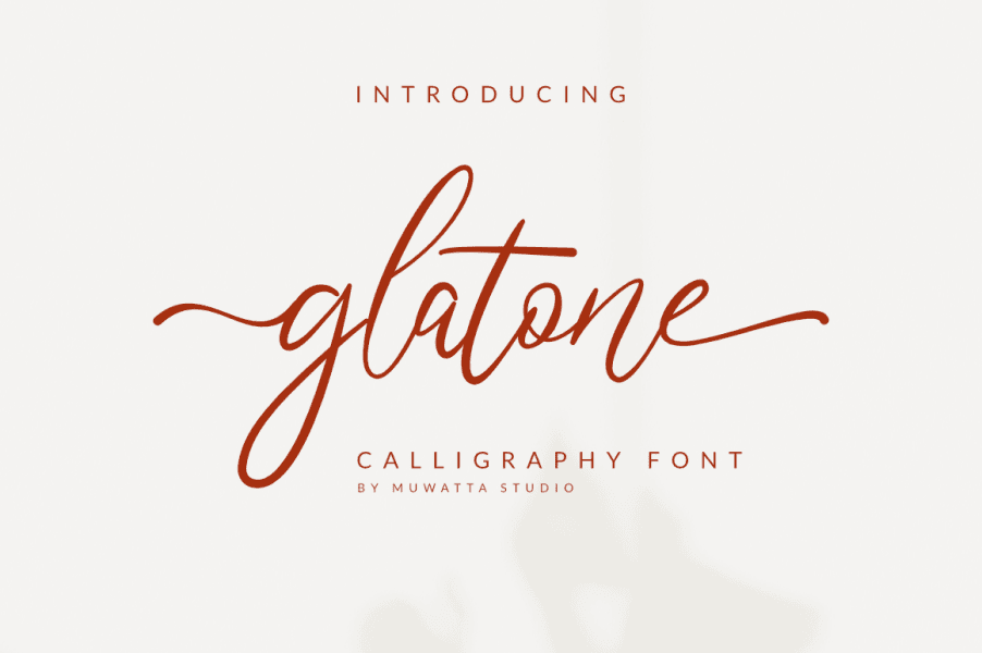 Glatone Font · 1001 Fonts