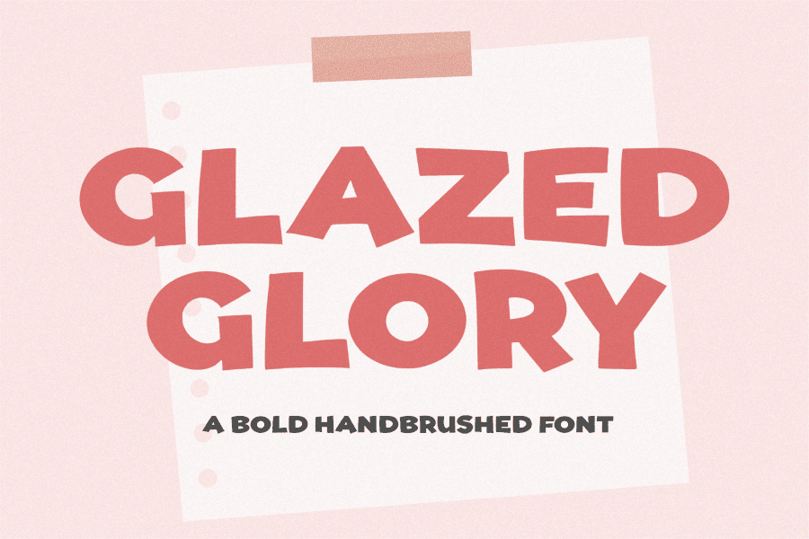 Glazed Glory Font · 1001 Fonts