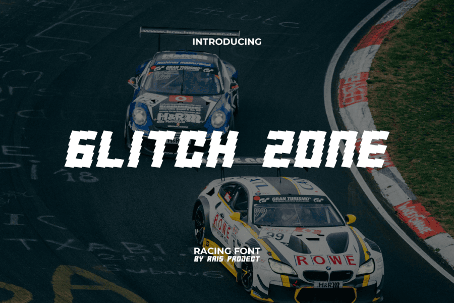 Glitch Zone Demo Font · 1001 Fonts