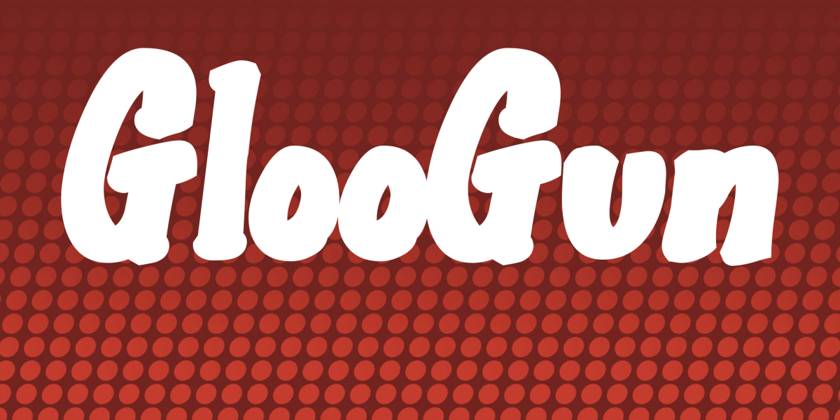 GlooGun Font · 1001 Fonts