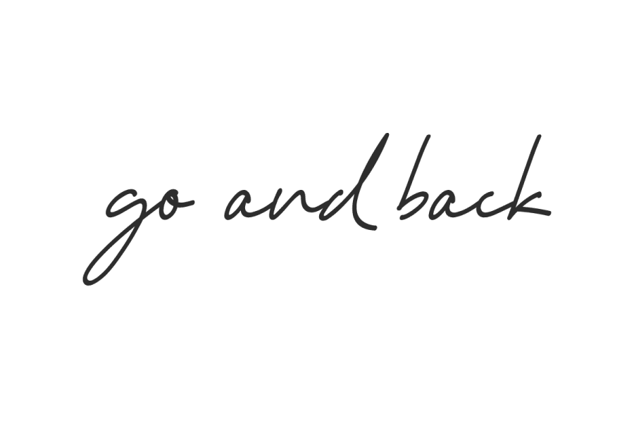 Go And Back Demo Font · 1001 Fonts