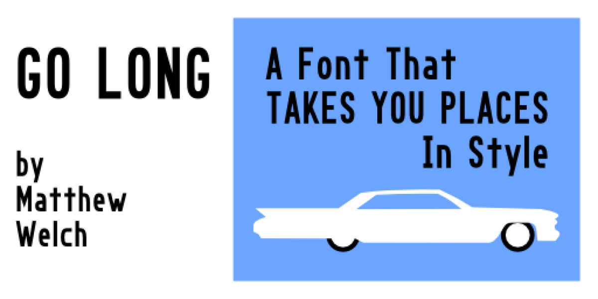 Go Long Font · 1001 Fonts