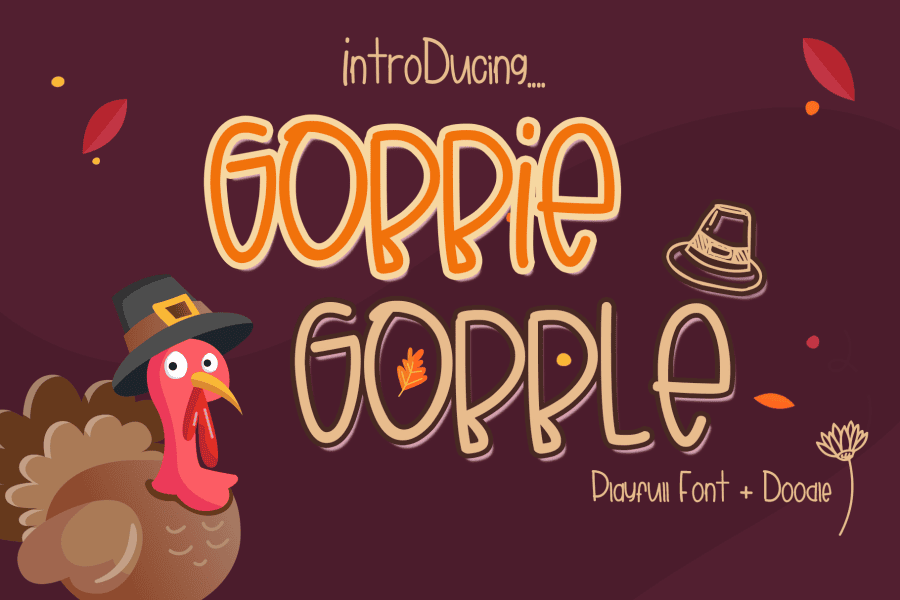 Gobbie Gobble Font · 1001 Fonts