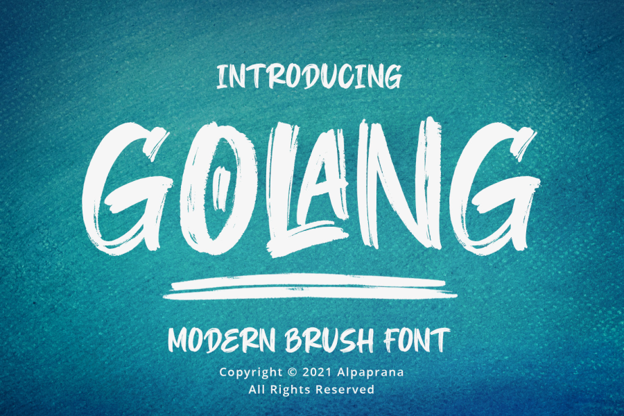Golang Font · 1001 Fonts