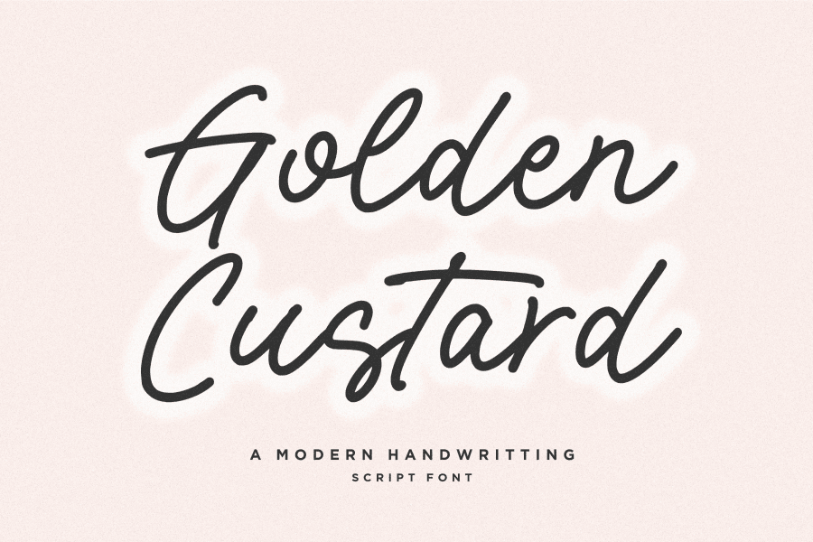 Golden Custard Font · 1001 Fonts