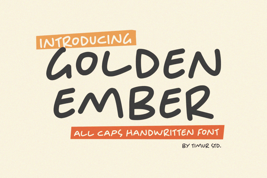 Golden Ember Font · 1001 Fonts