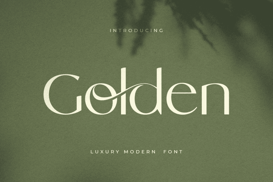 Golden Font · 1001 Fonts