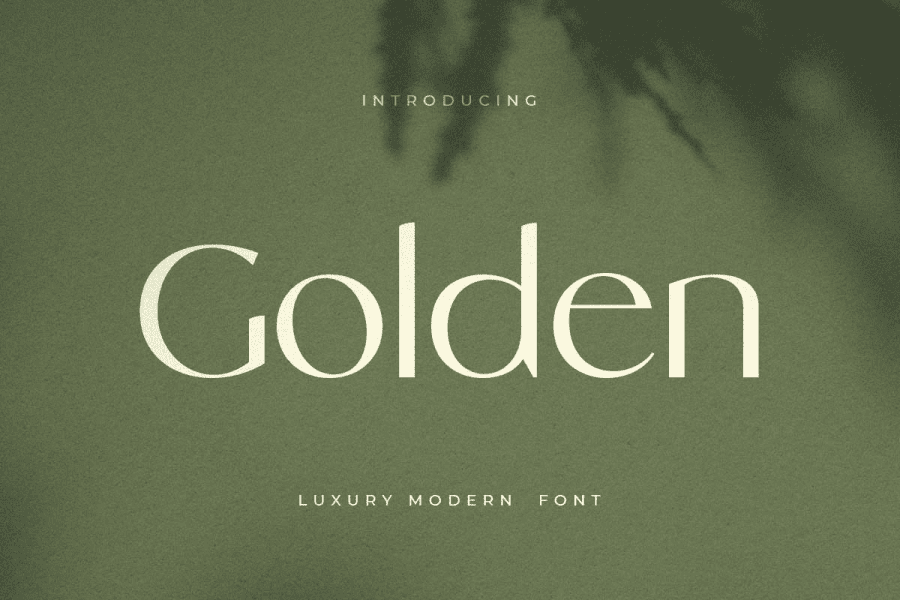 Golden Font · 1001 Fonts
