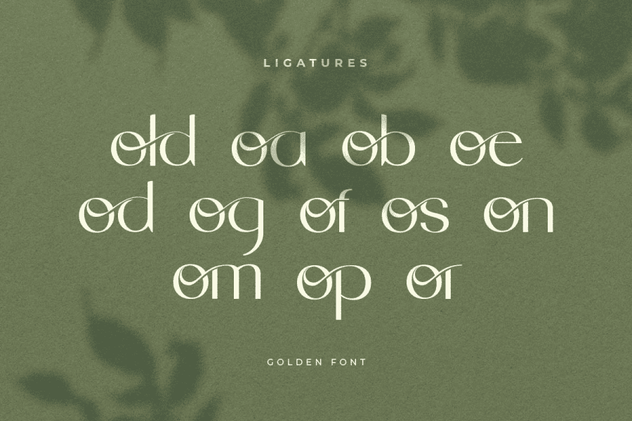 Golden Font · 1001 Fonts