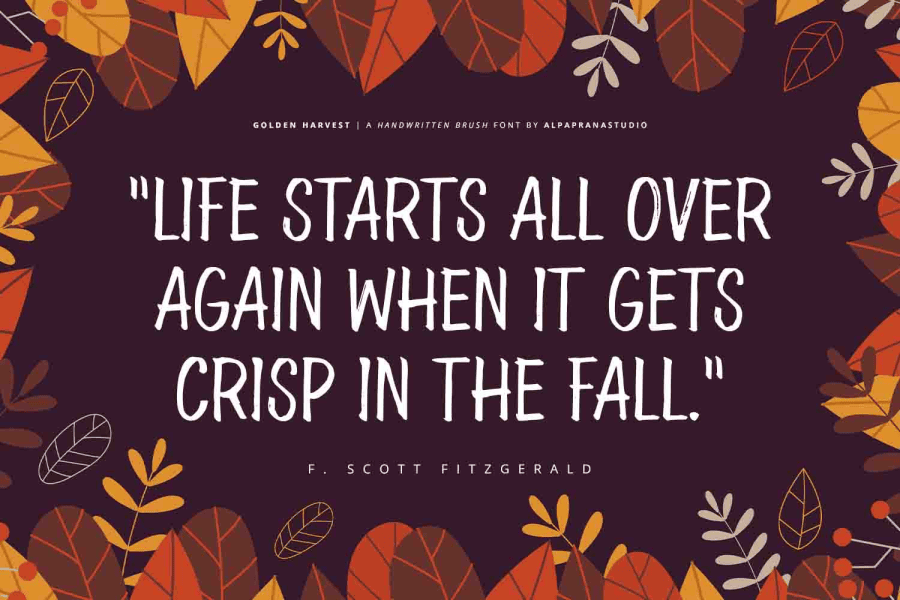 Golden Harvest Font · 1001 Fonts