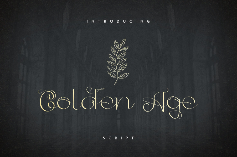 GoldenAge Font · 1001 Fonts
