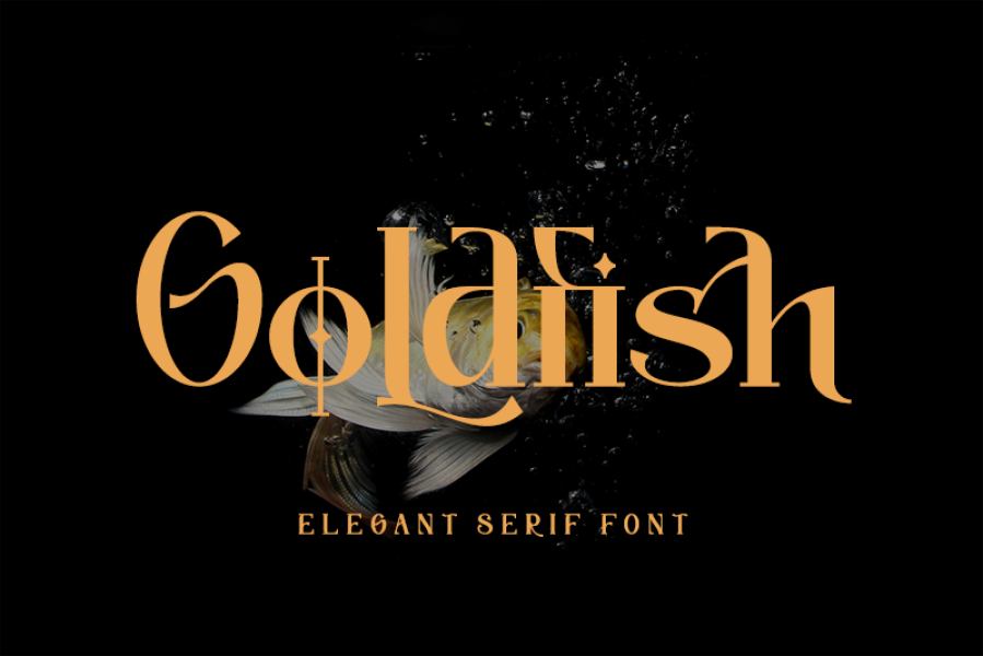 Goldfish - Personal use Font · 1001 Fonts