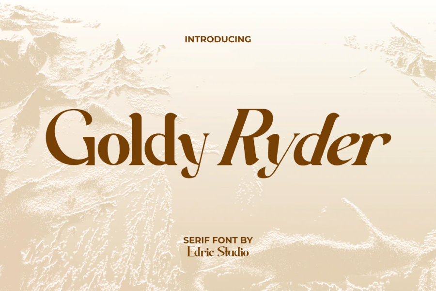 Goldy Ryder Demo Font Family · 1001 Fonts