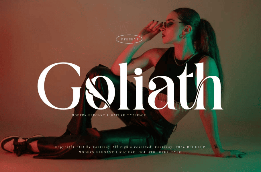 Goliath Font · 1001 Fonts