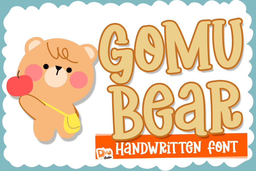 Gomu Bears Font · 1001 Fonts