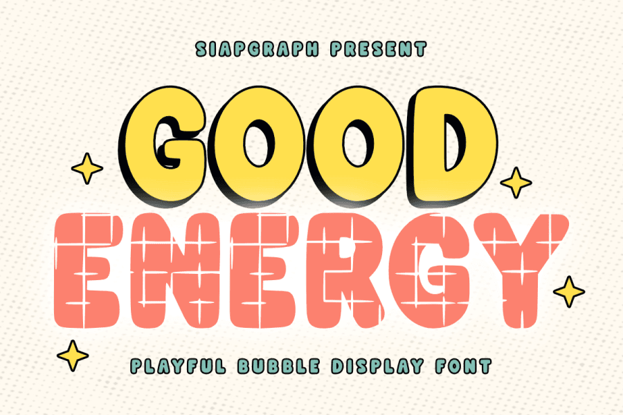 Good Energy Font · 1001 Fonts