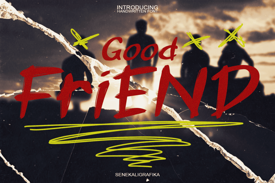 Good Friend Font · 1001 Fonts