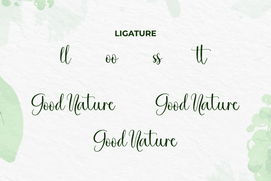 Good Nature Demo Font · 1001 Fonts