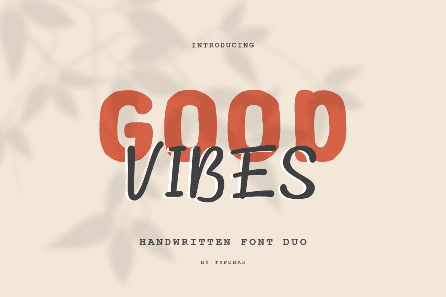 Good Vibes Font Family · 1001 Fonts