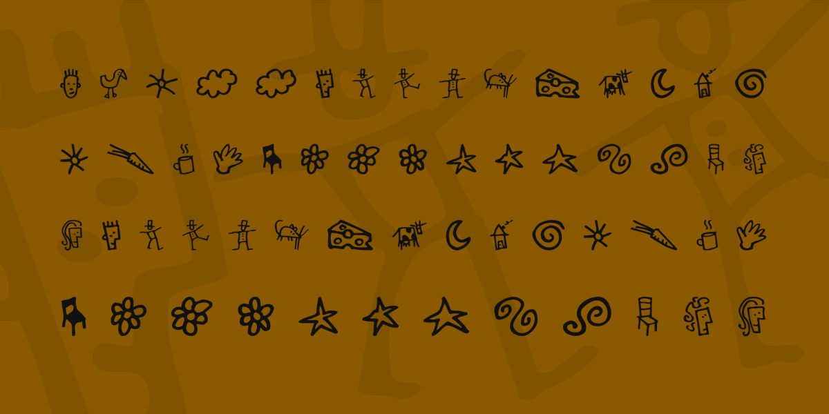 6 Free Dingbat, Star, Caps Only Fonts · 1001 Fonts