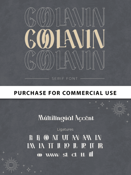 Goolavin Font · 1001 Fonts
