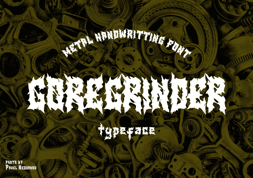 Gore Grinder Free Version Font · 1001 Fonts