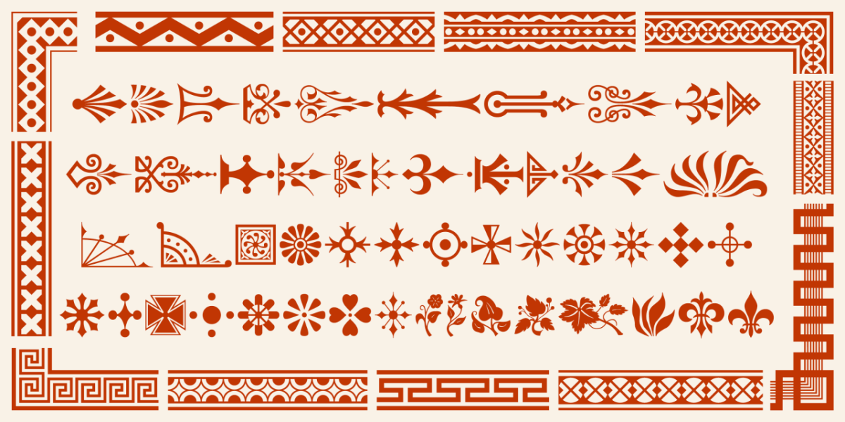 45 Free Frame Fonts · 1001 Fonts