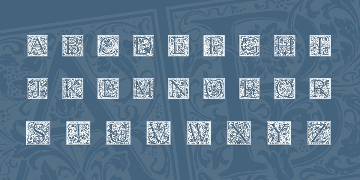93 Free Initial Caps Fonts · 1001 Fonts