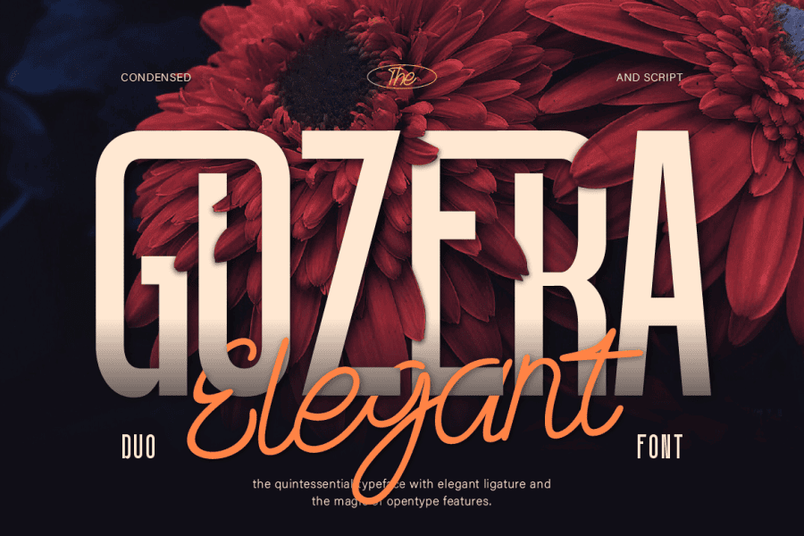 Gozera Demo Font Family · 1001 Fonts