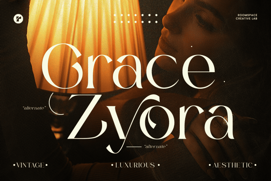 Grace Zyora Font Family · 1001 Fonts
