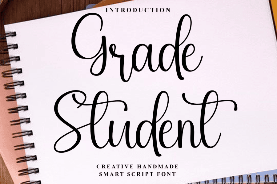 Grade Student Font · 1001 Fonts