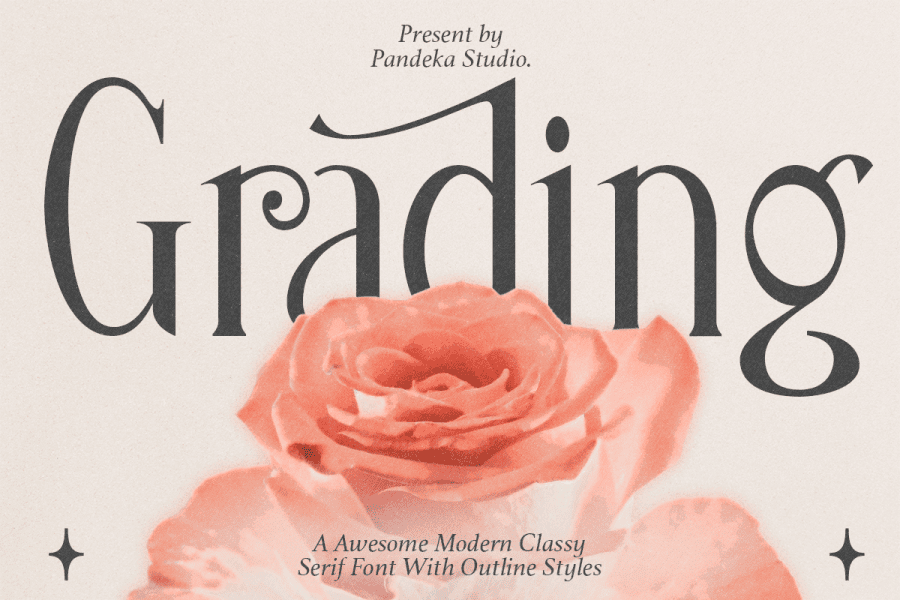 Grading DEMO Font · 1001 Fonts
