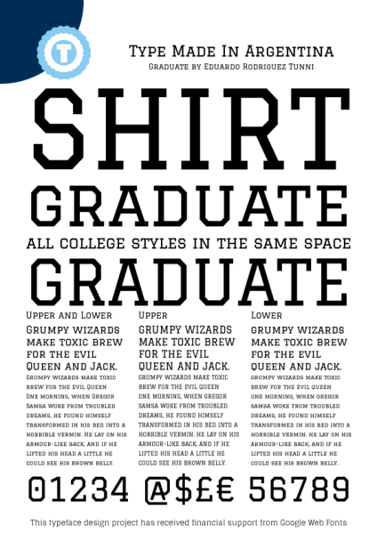 Graduate Font · 1001 Fonts