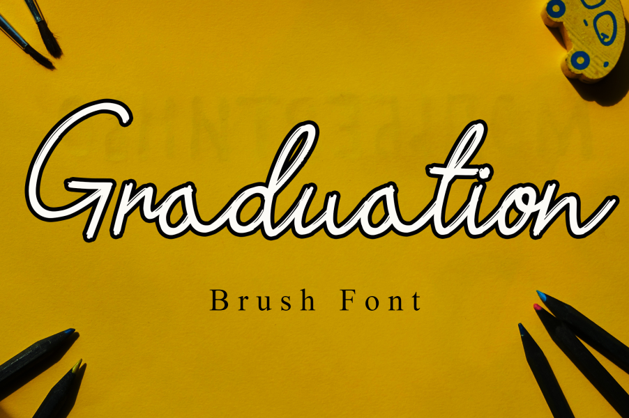 Graduation Font · 1001 Fonts