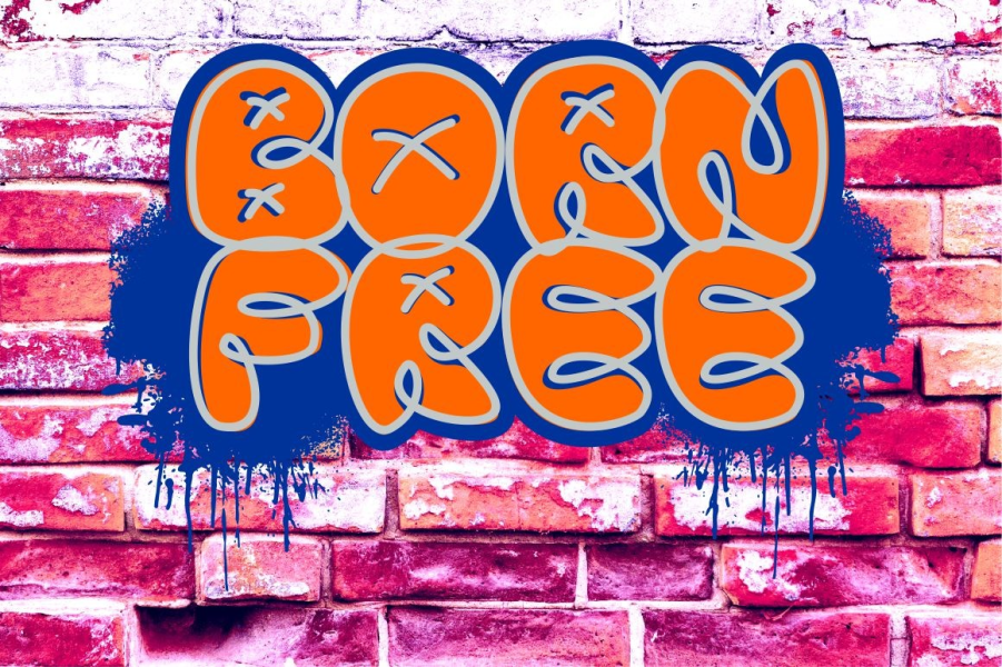 Graffiti Line Font · 1001 Fonts