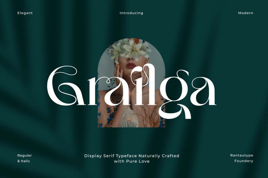 Grailga Font · 1001 Fonts