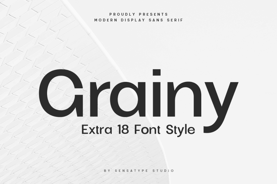 Grainy Font · 1001 Fonts