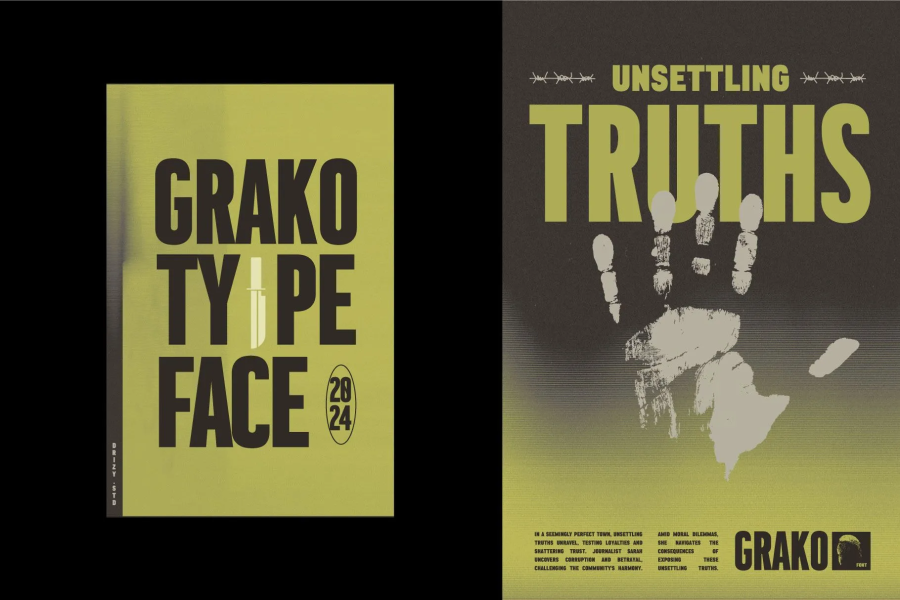 Grako Demo Font · 1001 Fonts