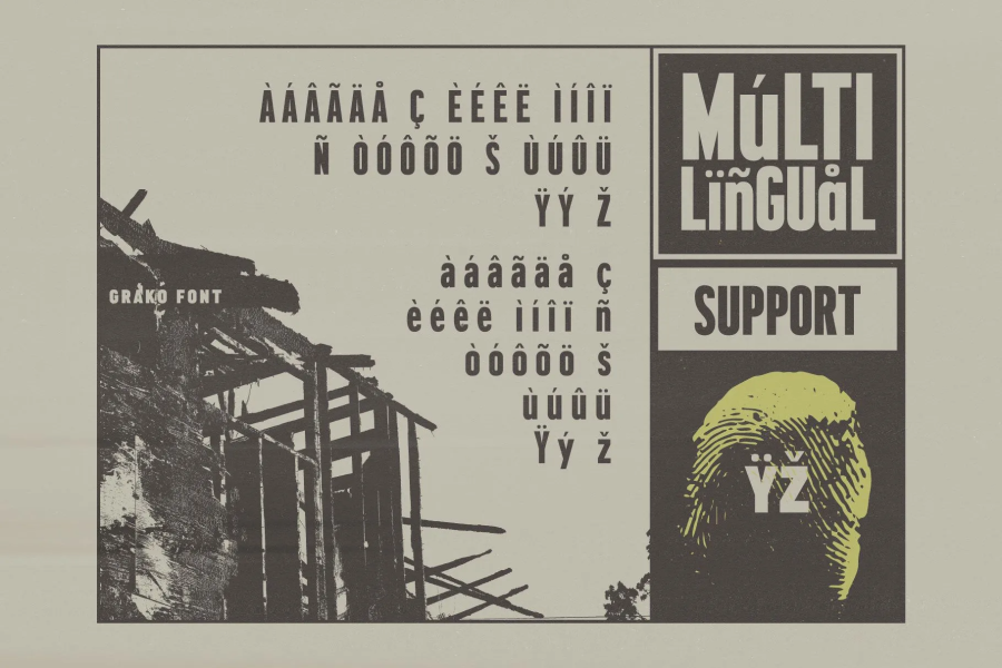 Grako Demo Font · 1001 Fonts